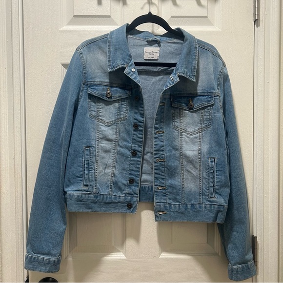 Love Tree | Jackets & Coats | Love Tree Womens Blue Denim Jean Jacket ...